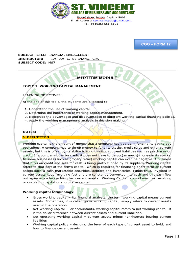 Serviano - MS7 - Midterm Module | PDF
