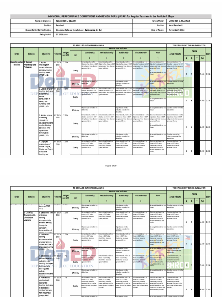 Eipcrfv4.3 Sy2023 2024 Ebasan, Allen Rey | PDF