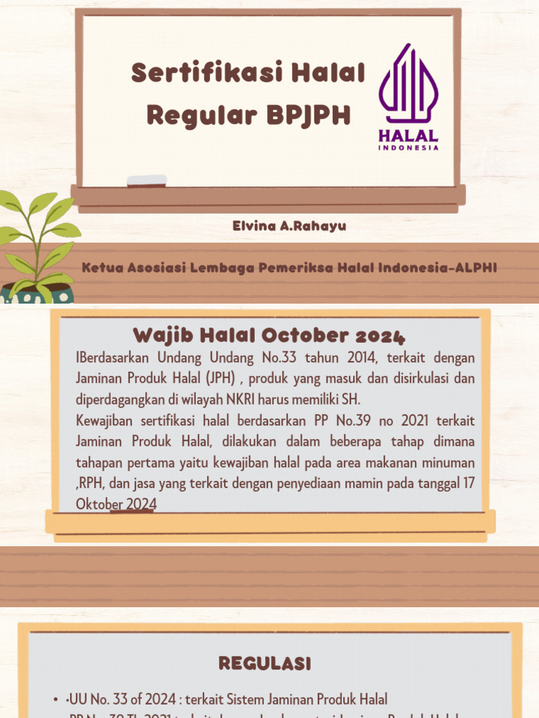 BPJPH Halal Reguler - Id | PDF