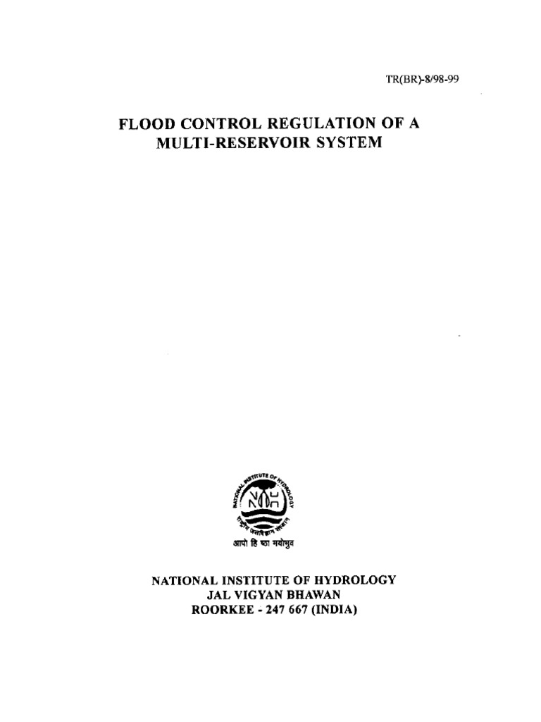 Flood Control Regulation of A Multi Reservoir System | PDF