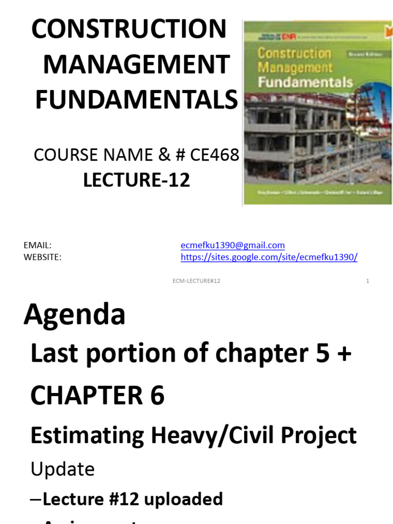 Lec 12 ECM5 | PDF