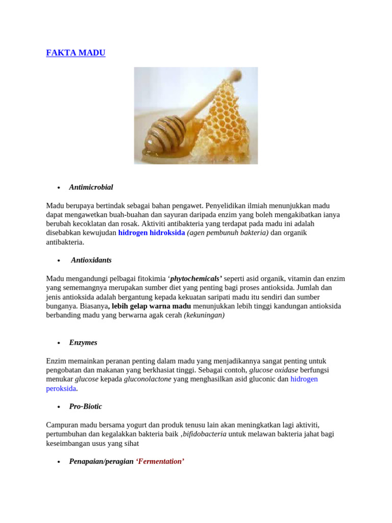 Fakta Madu | PDF