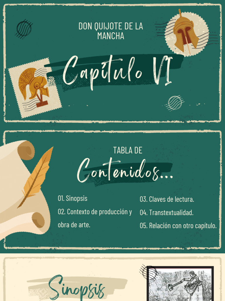 don quijote de la mancha capitulo 5 | PDF