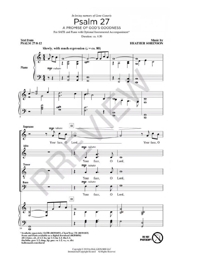 Psalm 27 Pdf