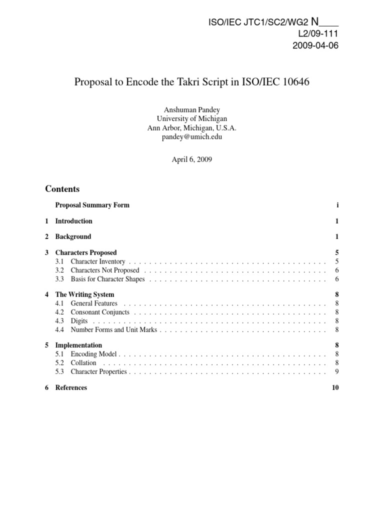 Tankri Unicode typeface script | PDF