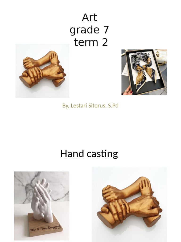 Art Grade 7 Term 2: By, Lestari Sitorus, S.PD | PDF