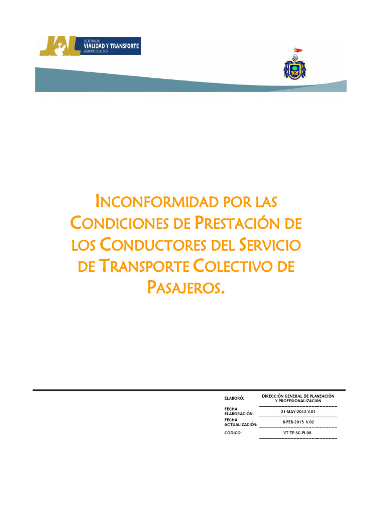 Tp-8 Inconformidad Prestacion | PDF