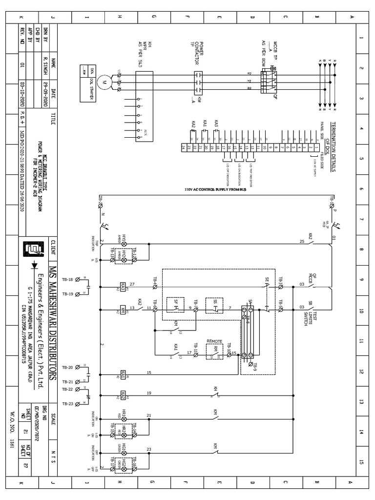 CONTROL CKT DOL | PDF