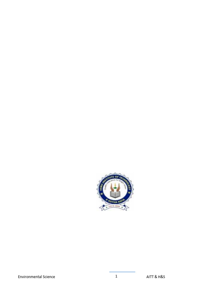 Jntua Environmental Science Notes R20 Pdf 