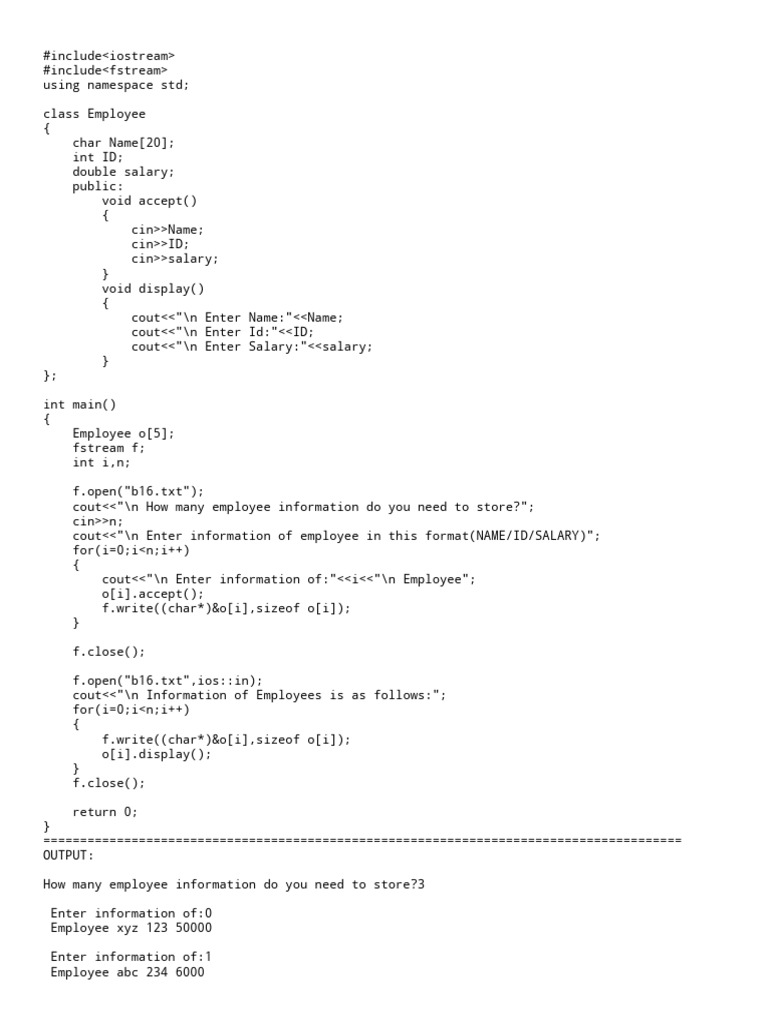Oops Practical 4 | PDF