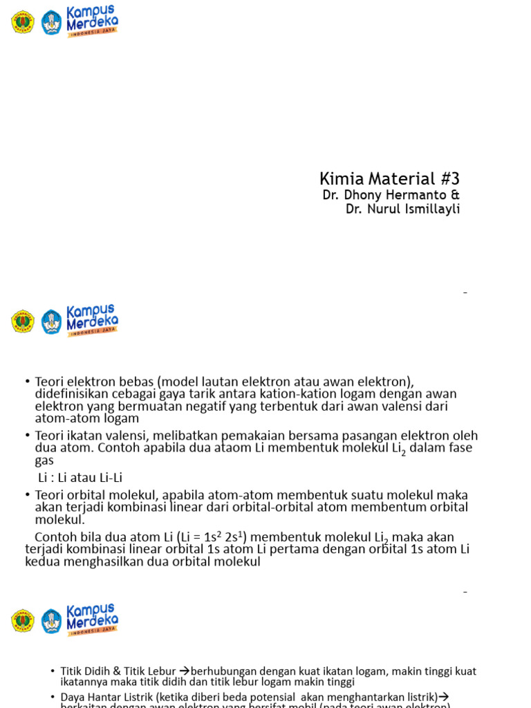 Logam, Aloi Dan Oksida Logam | PDF