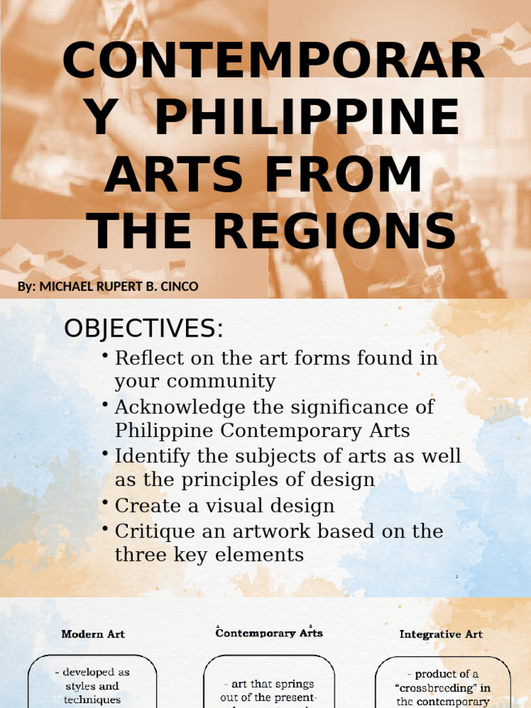 CPAR Lesson 5 Elements and Principles Part 1 | PDF