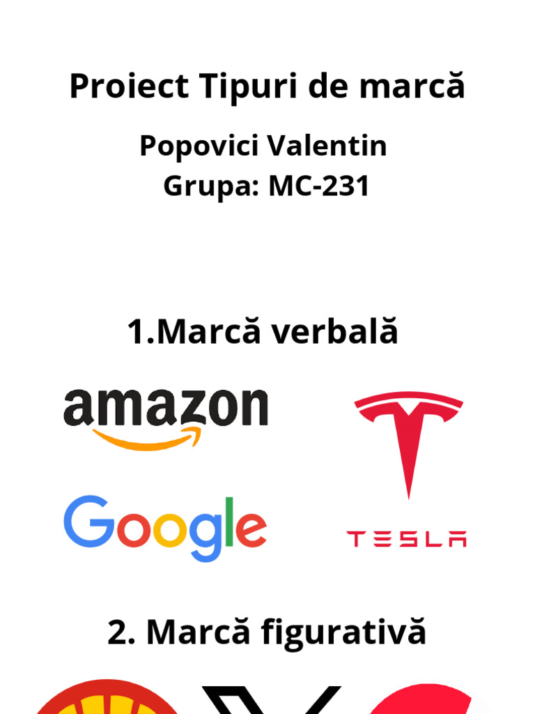 Proiect Tipuri de Marcă - 20231110 - 082843 - 0000 | PDF