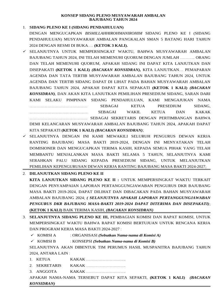 konsep sidang | PDF