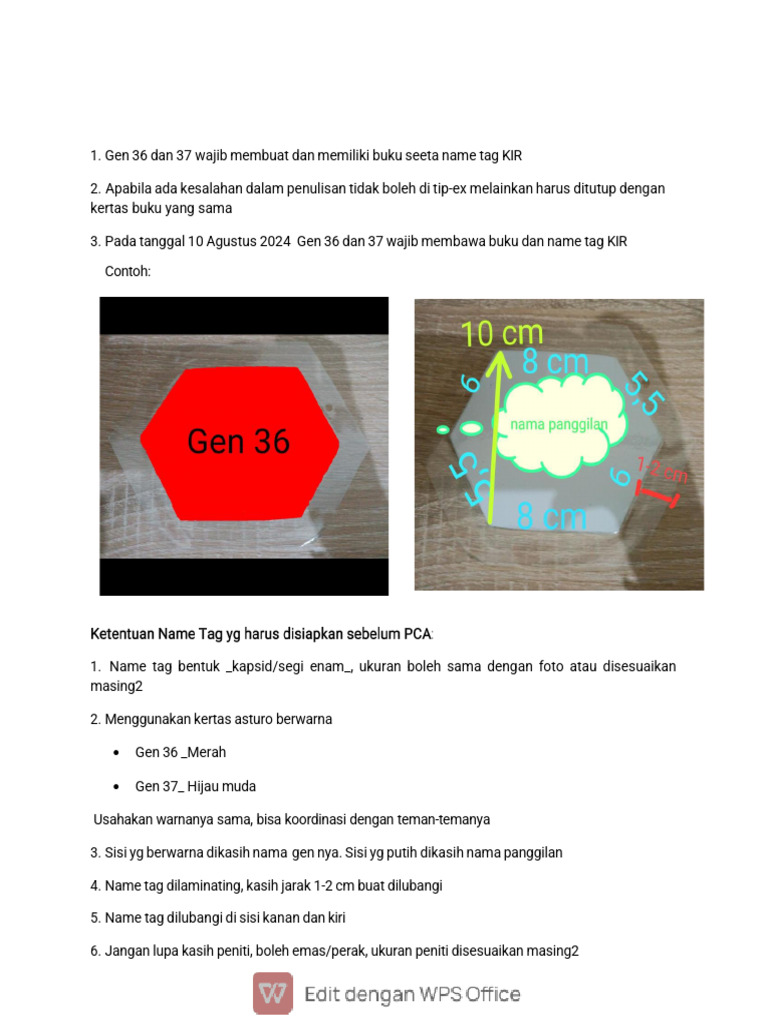 SOP BUKU KIR 2024. | PDF