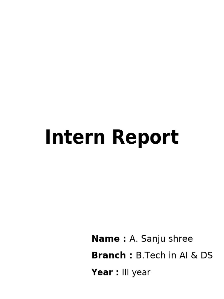 Project Report New | PDF