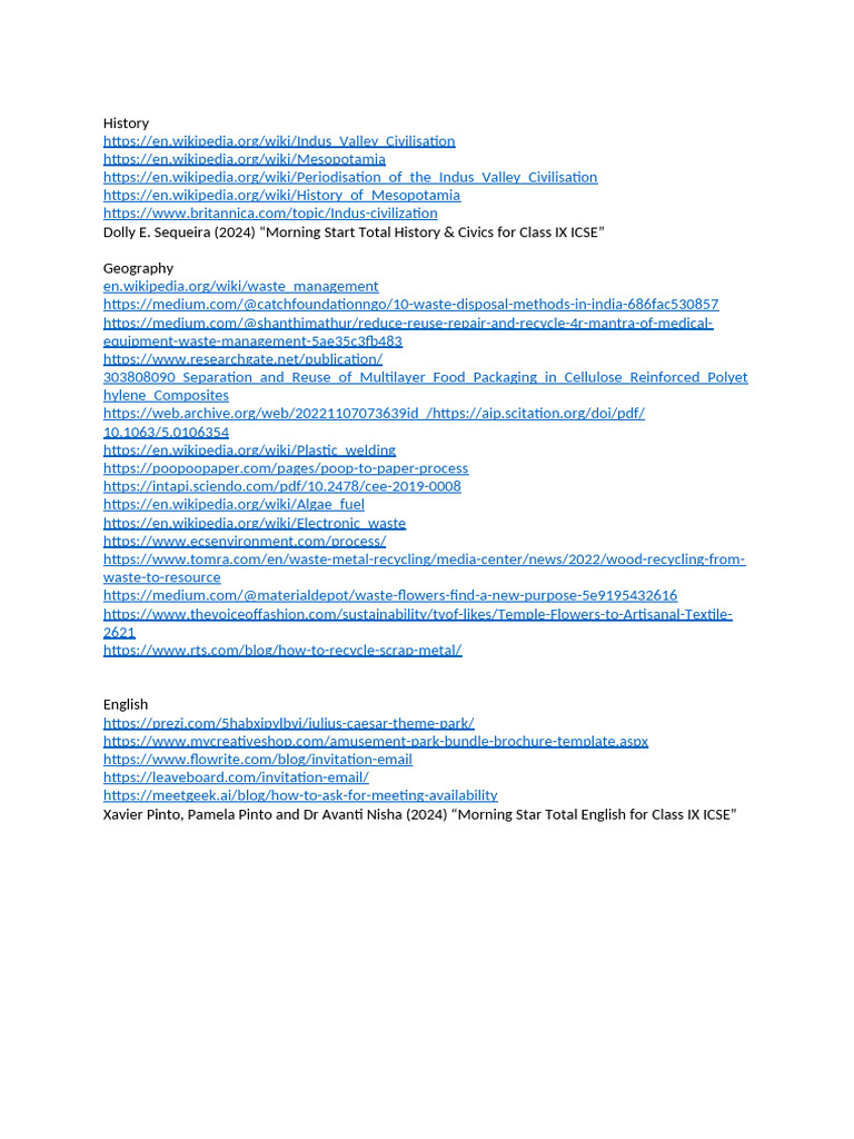 Proj References 2024 | PDF