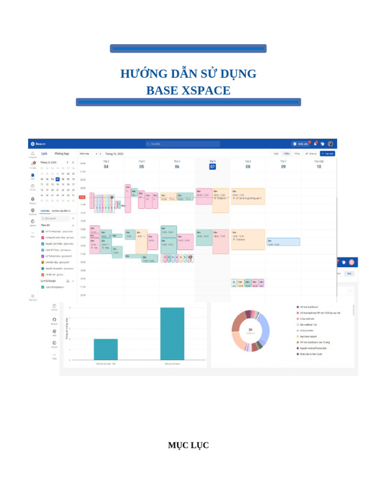 Hướng dẫn sử dụng Base XSpace | PDF