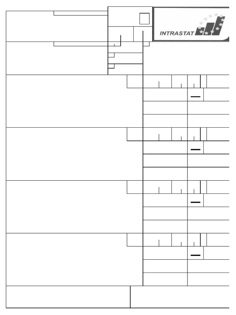 Intrastat Expedicion-Para Rellenar | PDF