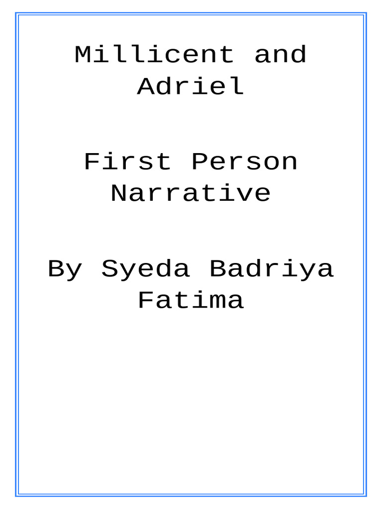 Millicent and Adriel | PDF | Senses | Feeling