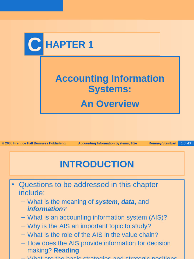AIS ch01 | PDF