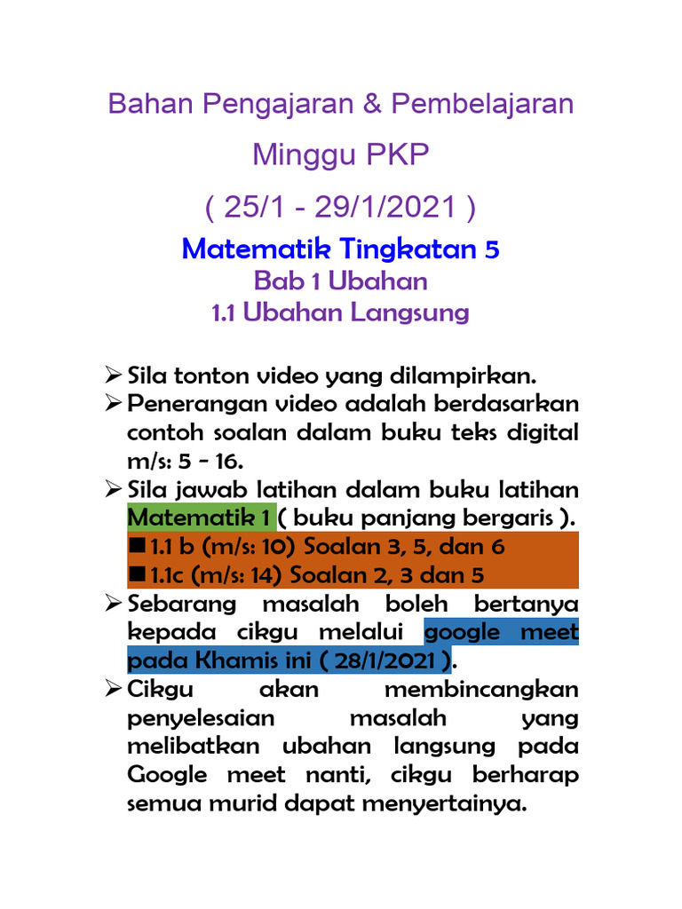 (Template) Bahan PDPR Minggu 2 | PDF