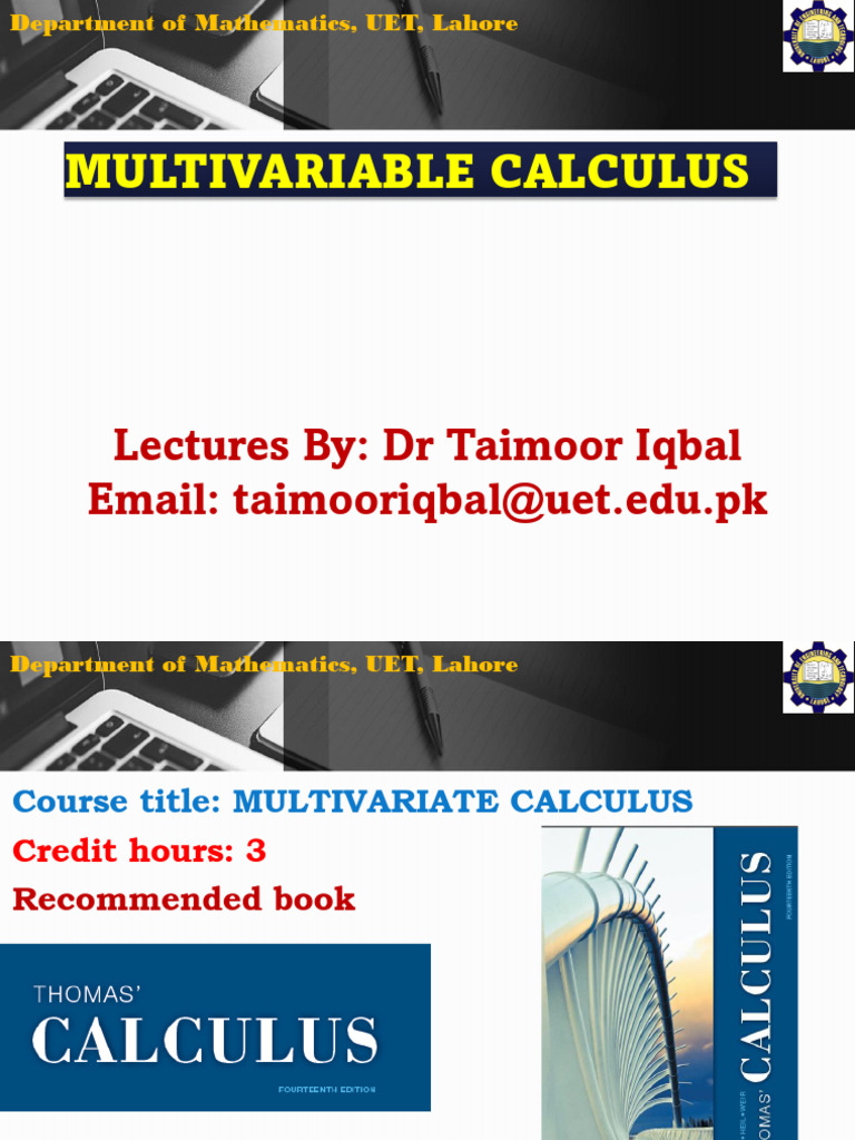 MVC_LECTURE-16_Tripple_Integrals | PDF