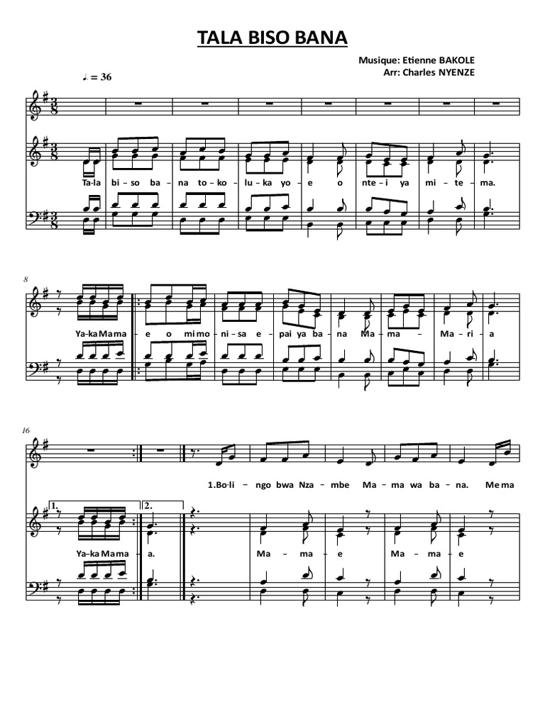 Tala Biso Bana 100449 | PDF