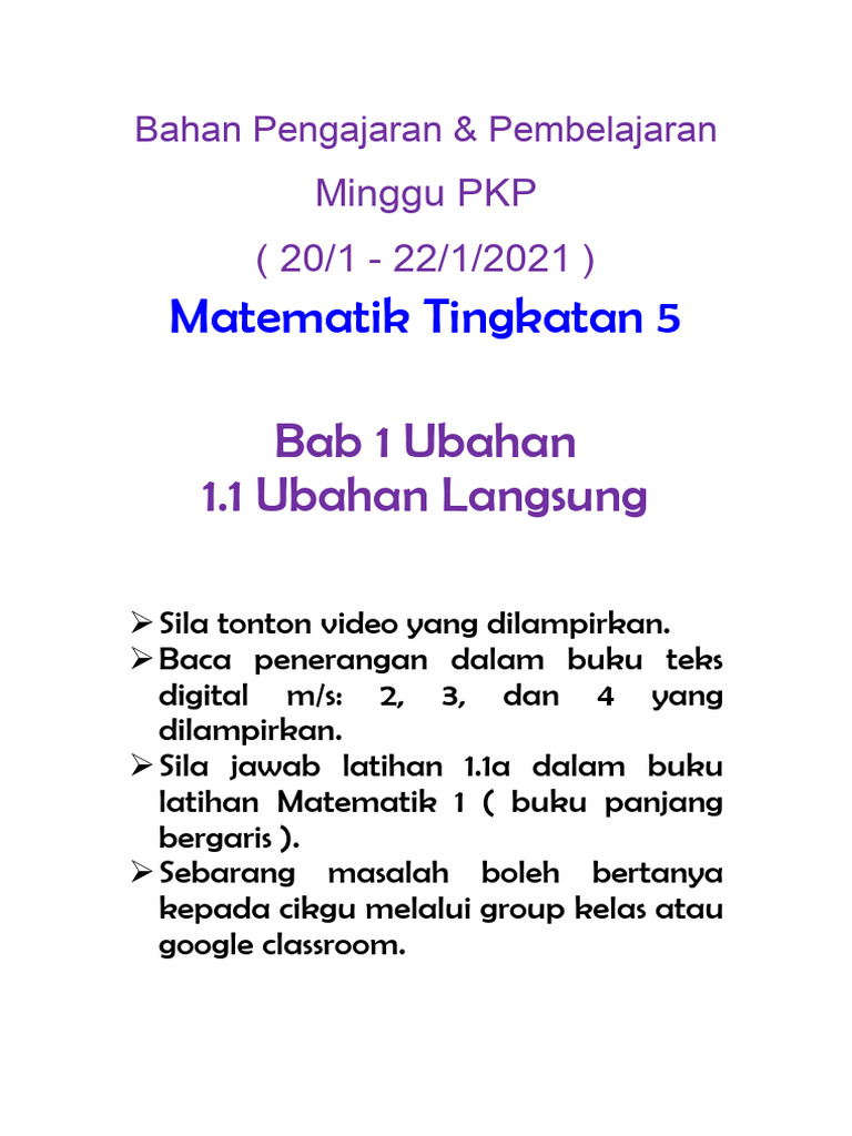 (Template) BAHAN PDPR MINGGU 1 | PDF