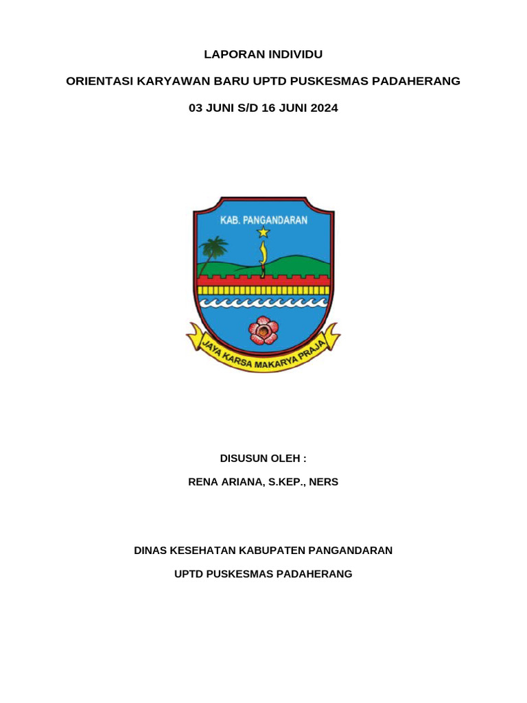 Laporan Orientasi Teh Enung | PDF