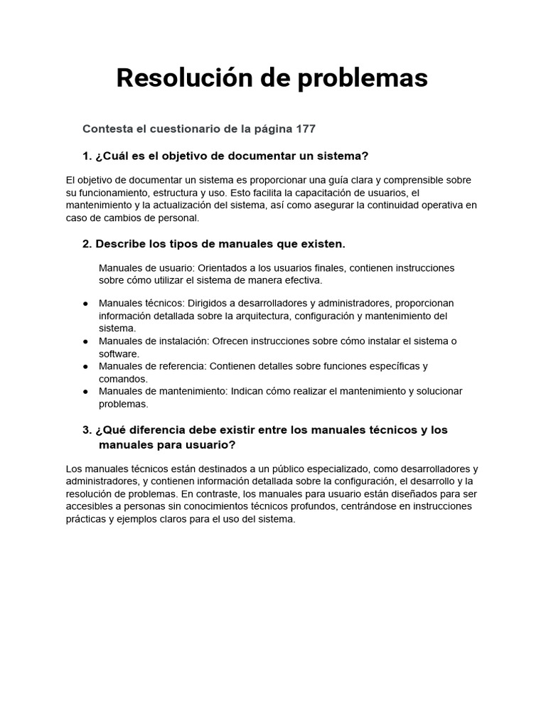 Resolución de Problemas | PDF