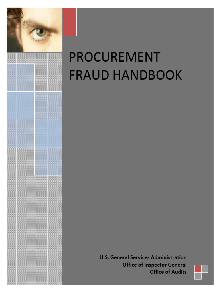 Procurement Fraud Handbook-1 | PDF | Audit | Internal Control