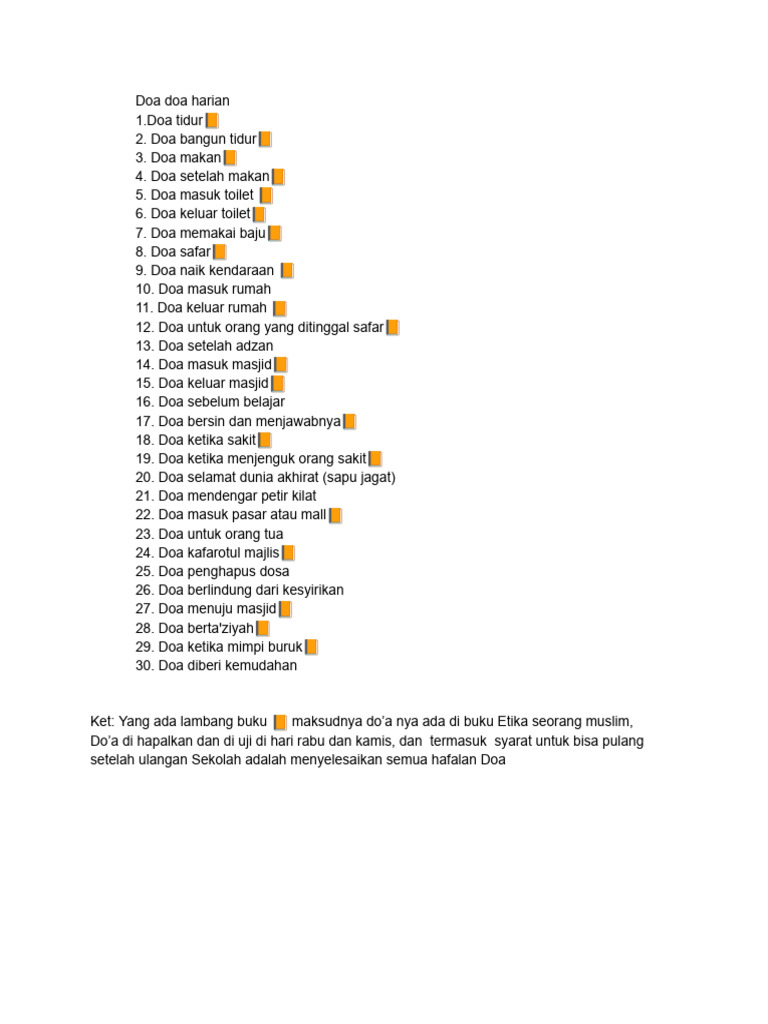 Doa Doa | PDF