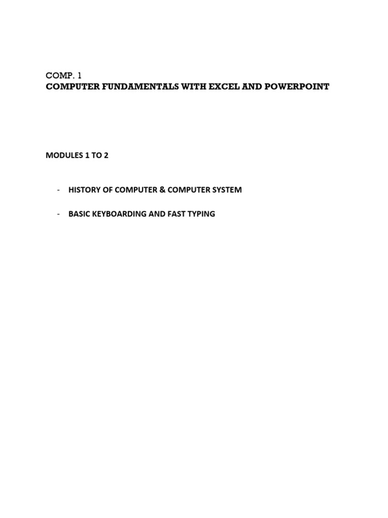 History of Computer | PDF