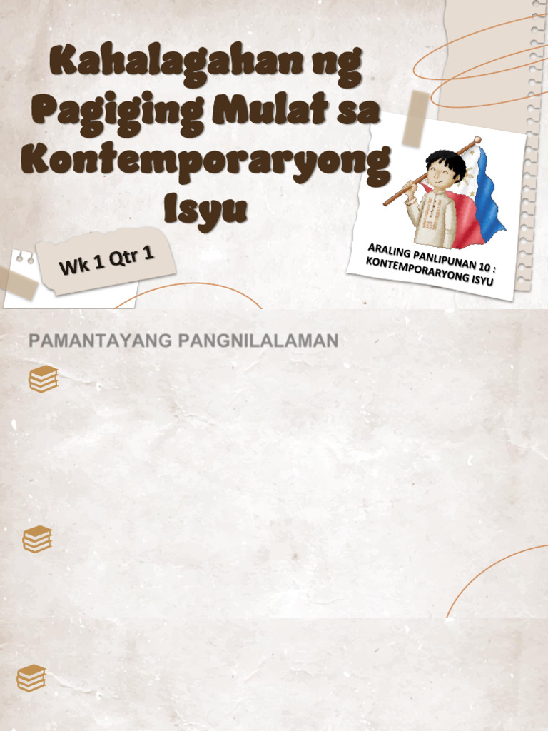 Ap10 Q1 W2 Kontemporaryo | PDF