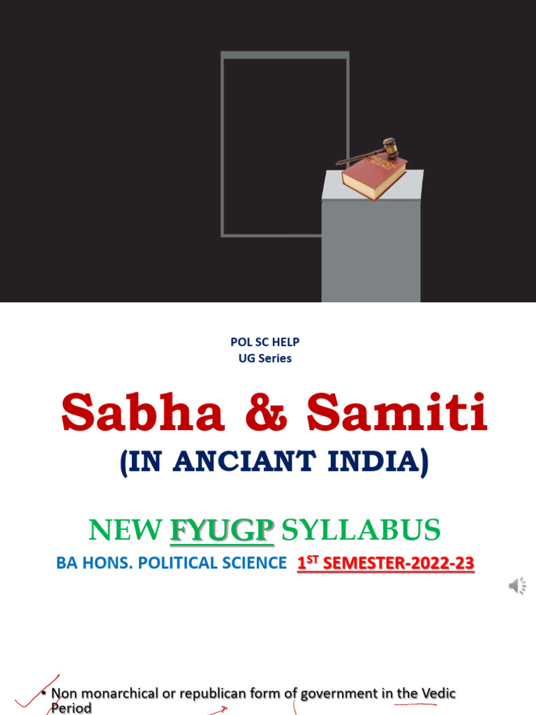 Sabha Samiti | PDF