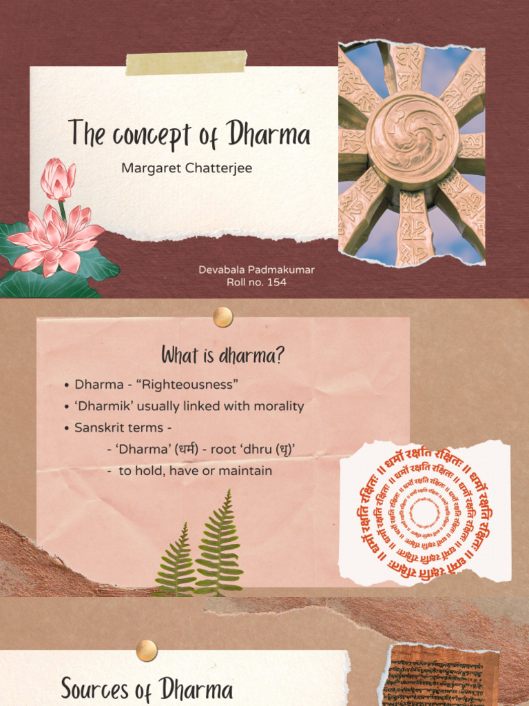 The Concept of Dharma | PDF