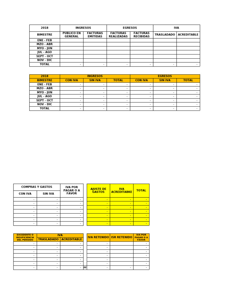 Papel de Trabajo Rif | PDF
