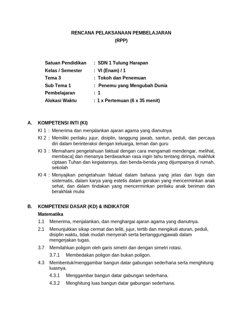 TEMA 3 - Tokoh Dan Penemuan | PDF
