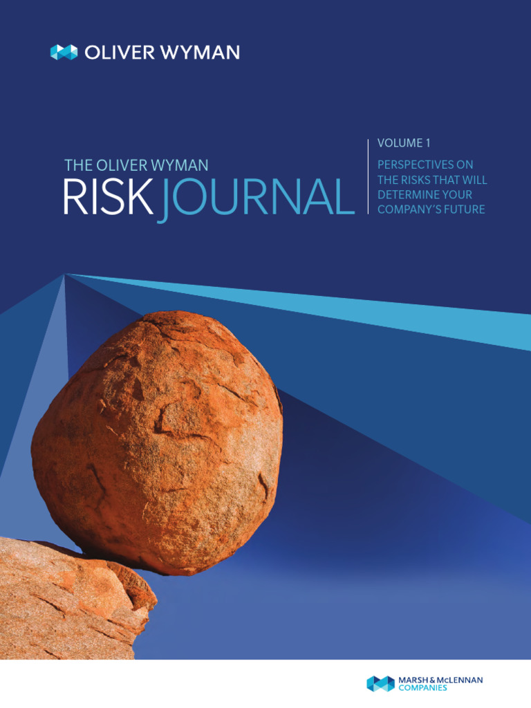 The Oliver Wyman Risk Journal Vol 1 | PDF