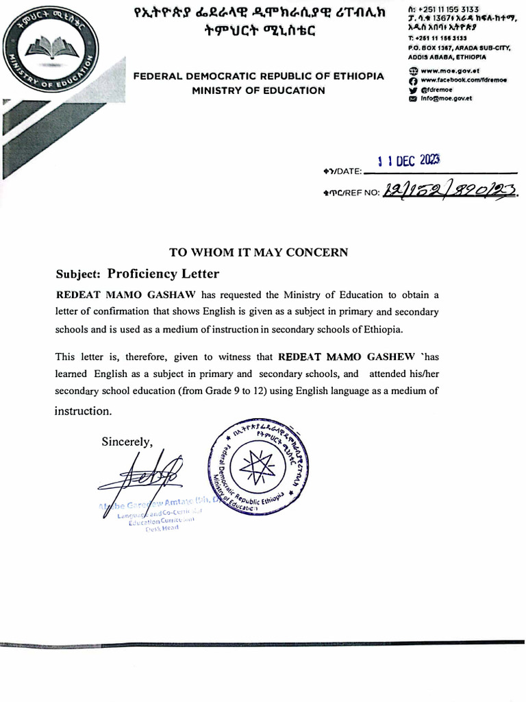 English Proficiency 2 | PDF