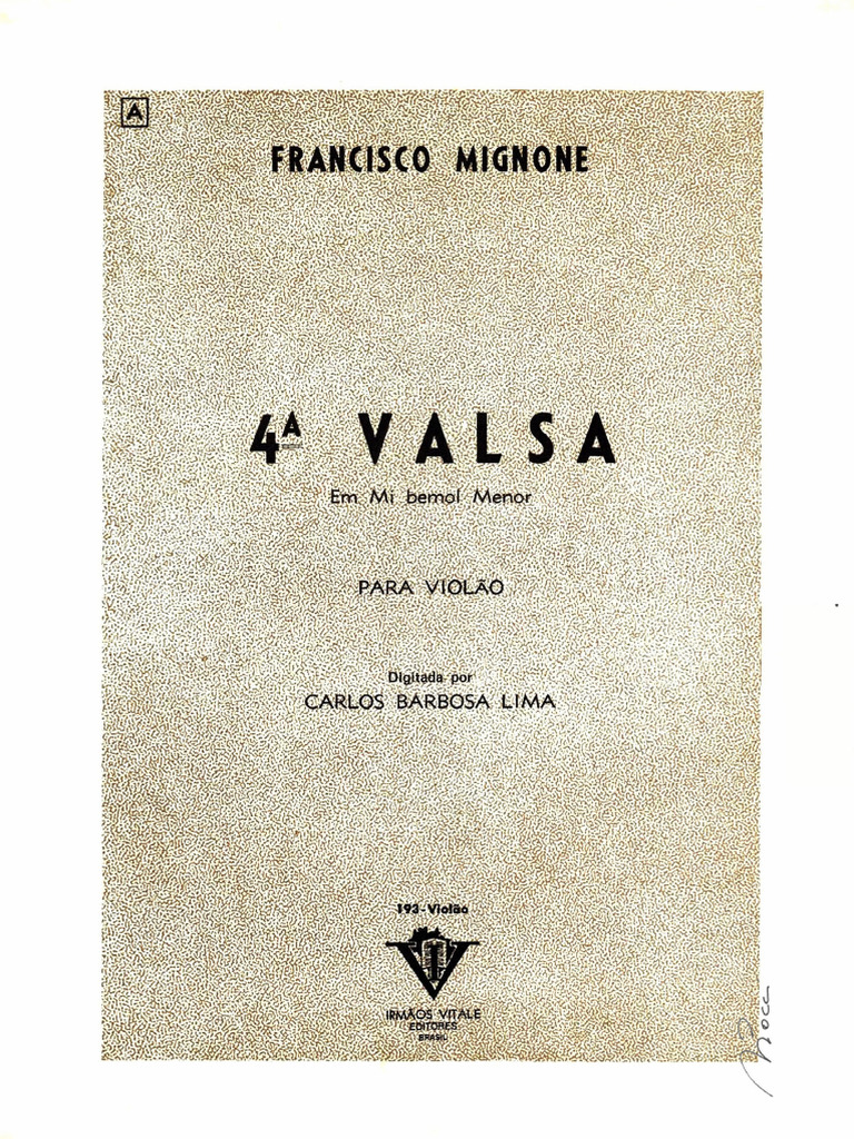 Mignone Valsa n.4 | PDF