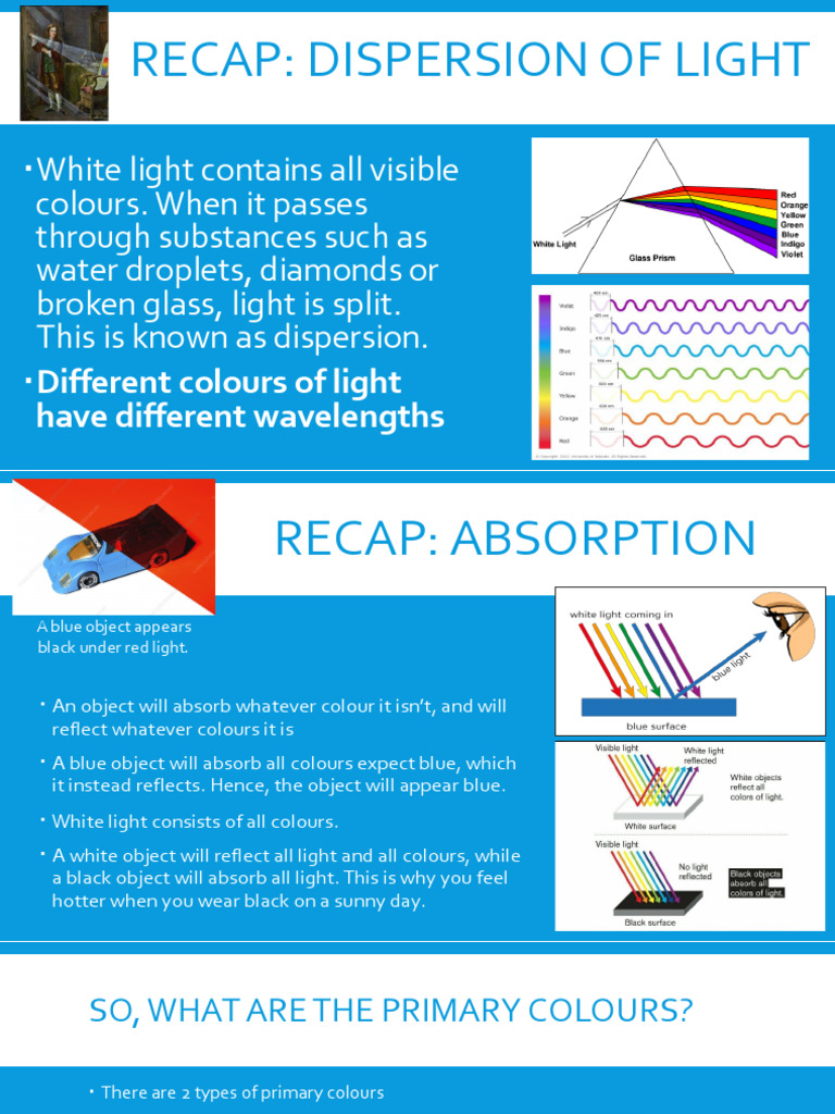 Understanding Light: Dispersion and Color | PDF | Color | Language Arts ...