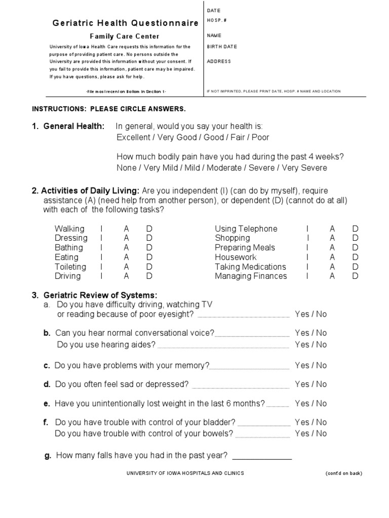 Health Question Air Re | PDF | Geriatrics | Service Industries