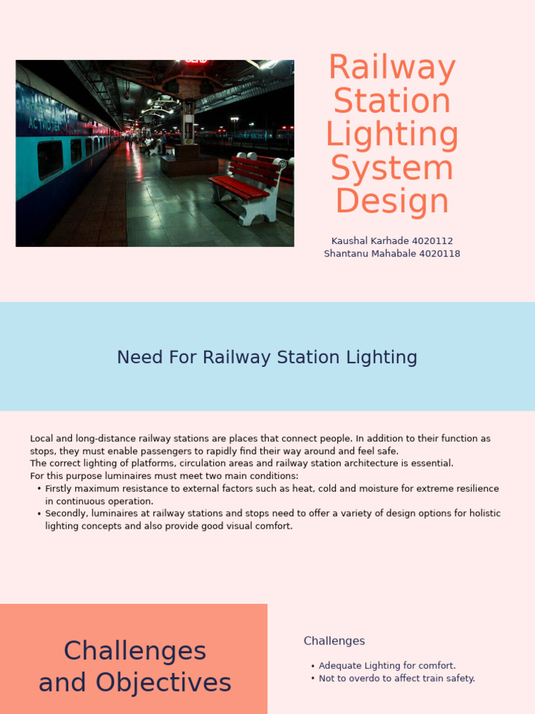Railway Station Lighting | PDF