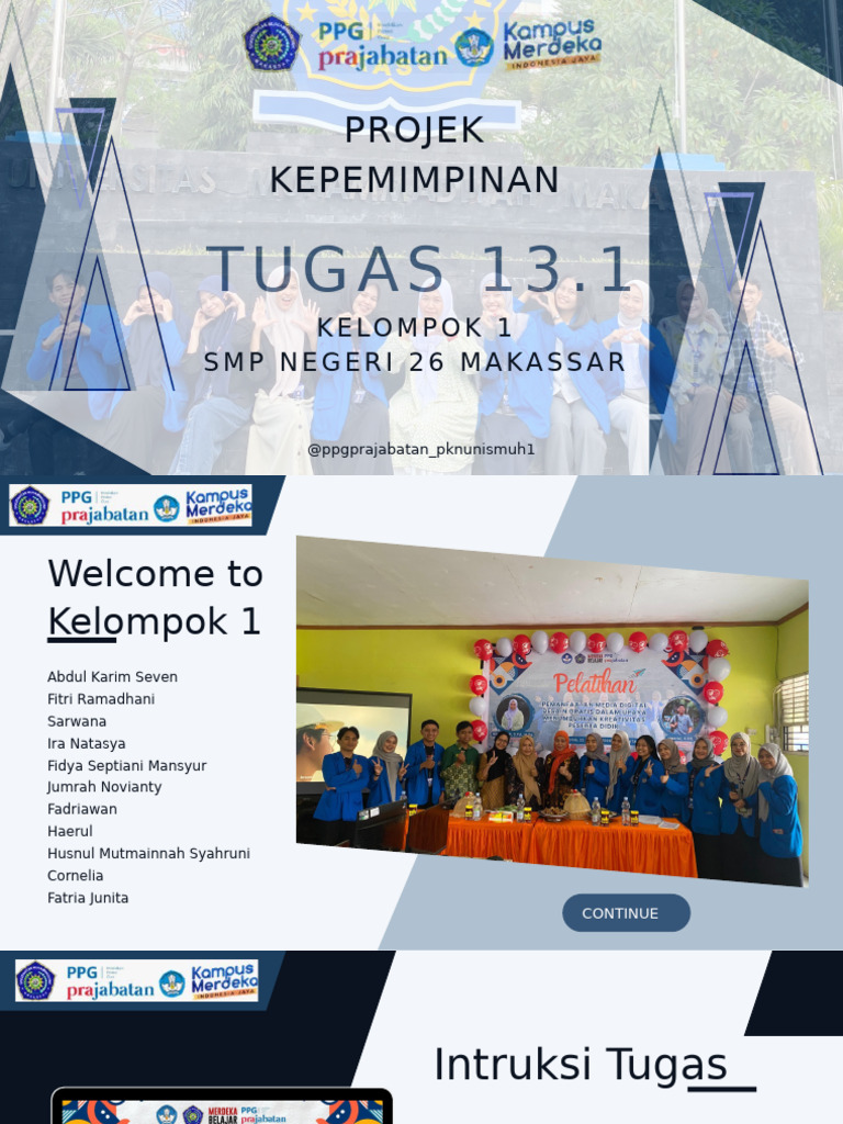 Bab 3 Tugas 13.1 Projek Kepemimpinan | PDF