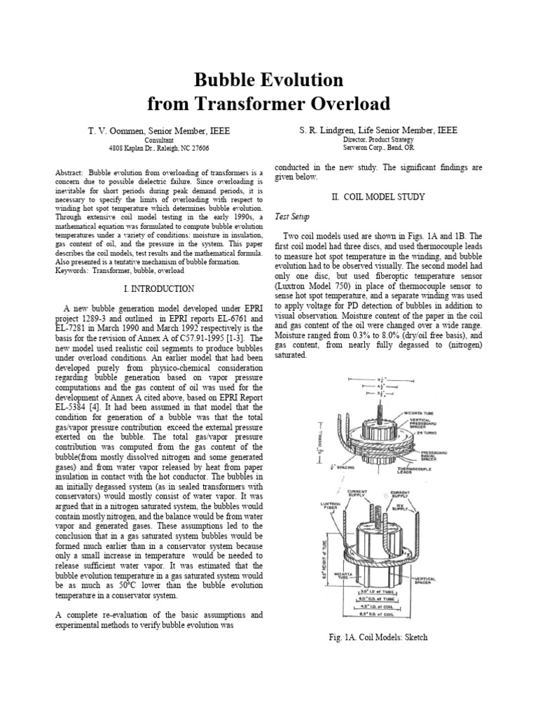 Oomen - Bubble-Evolution-From-Transformer-Overload | PDF