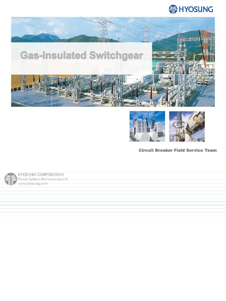 Training-SF6 Switchgear | PDF