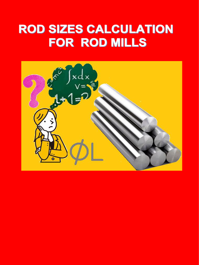 Rod Dimention Calculations for Rod Mills | PDF