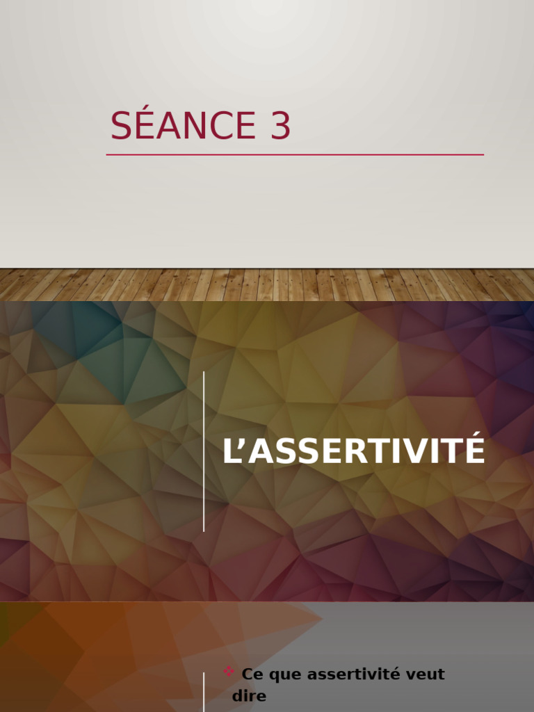Séance 3 | PDF